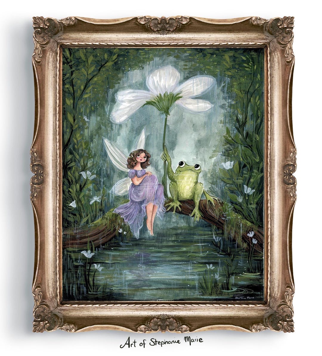 Fairy Friends Illustration Art Print - Etsy