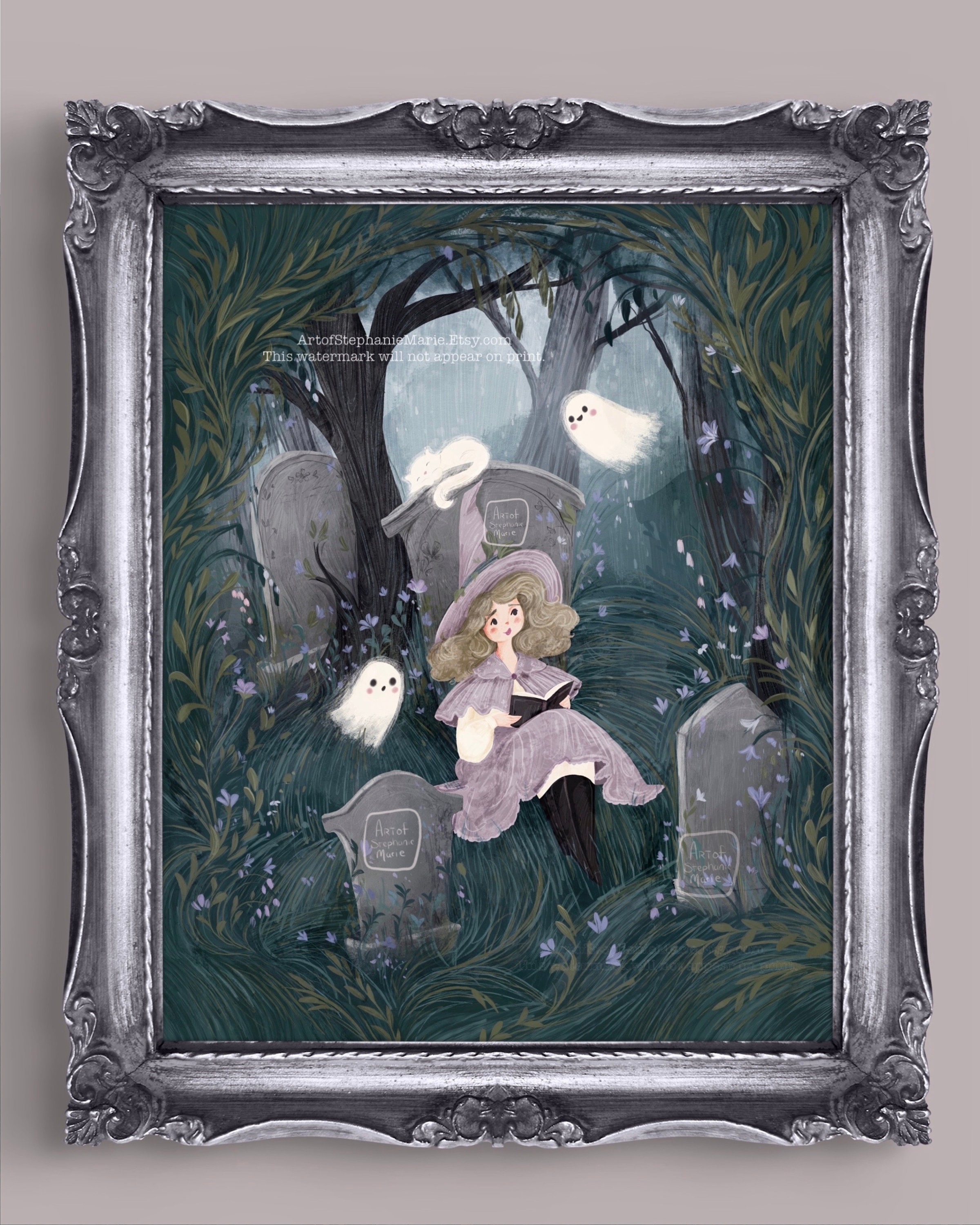 Ghost Stories Illustration Art Print~unframed - Etsy