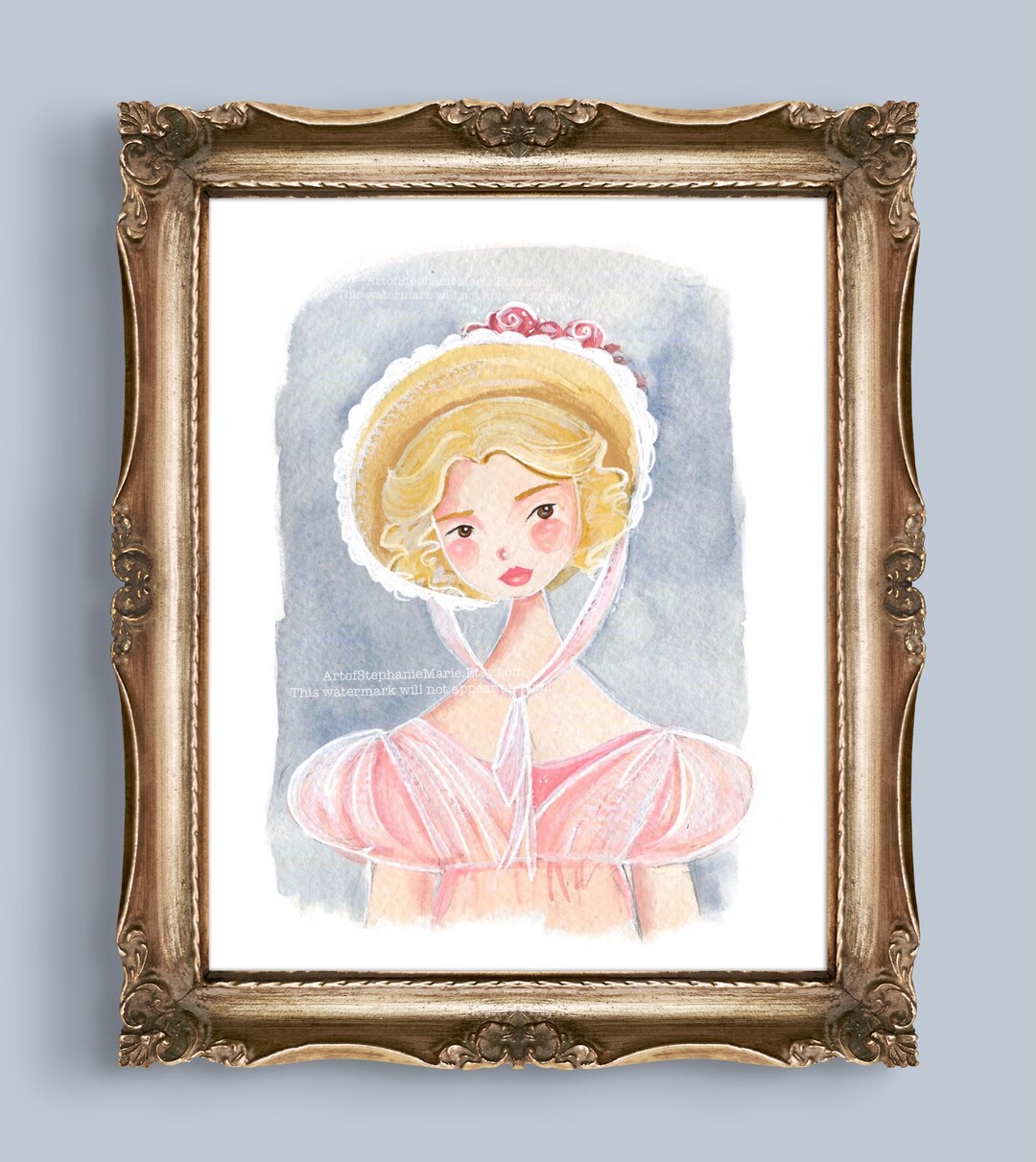 Emma Illustration Print - Etsy