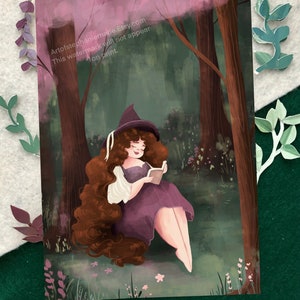 The Fabled Forest Illustration Art Print - Etsy