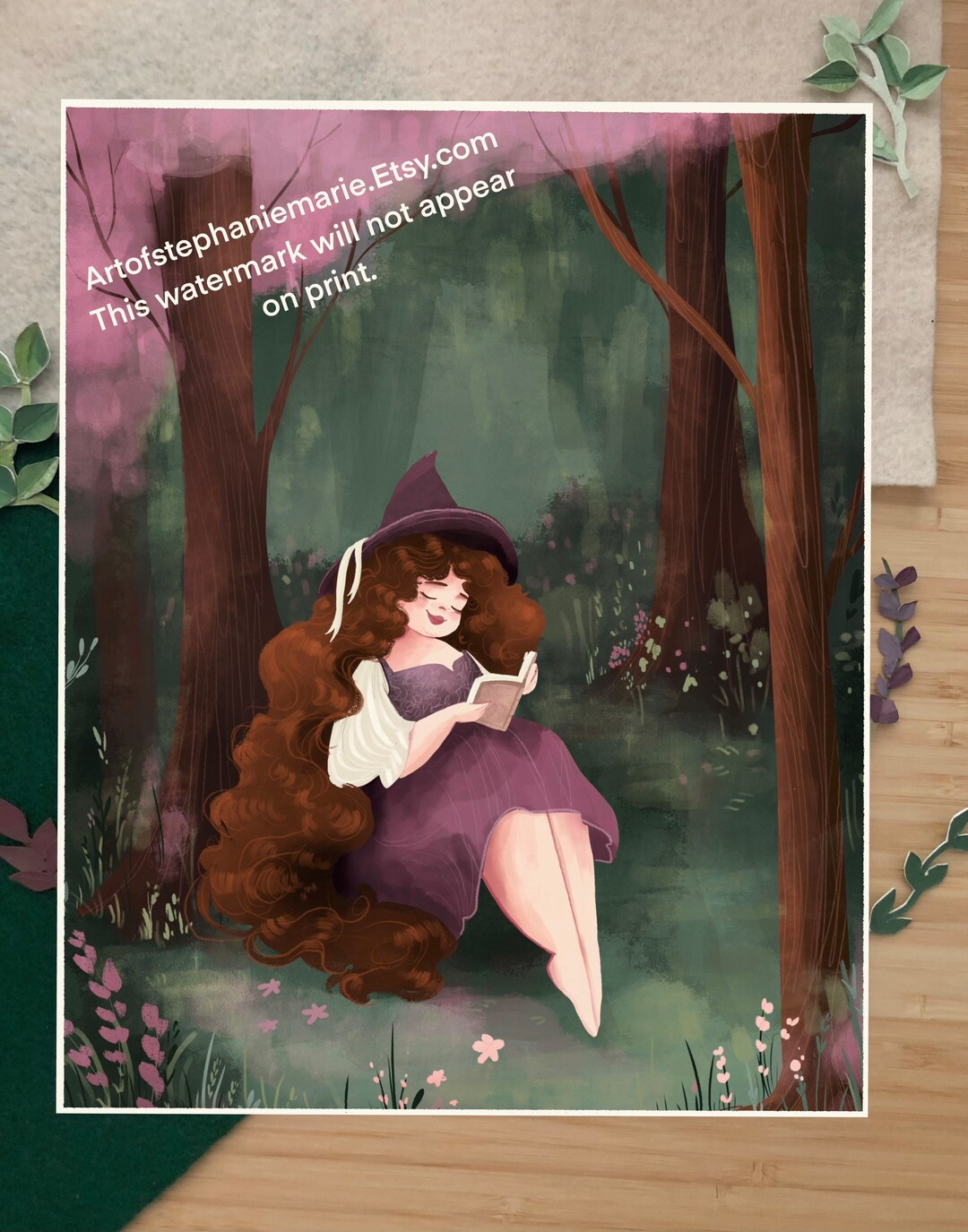 The Fabled Forest Illustration Art Print - Etsy