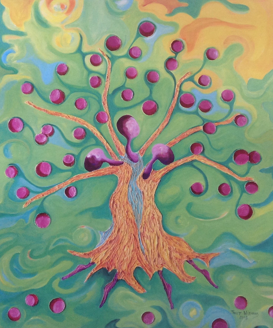 We Three the Tree - Etsy