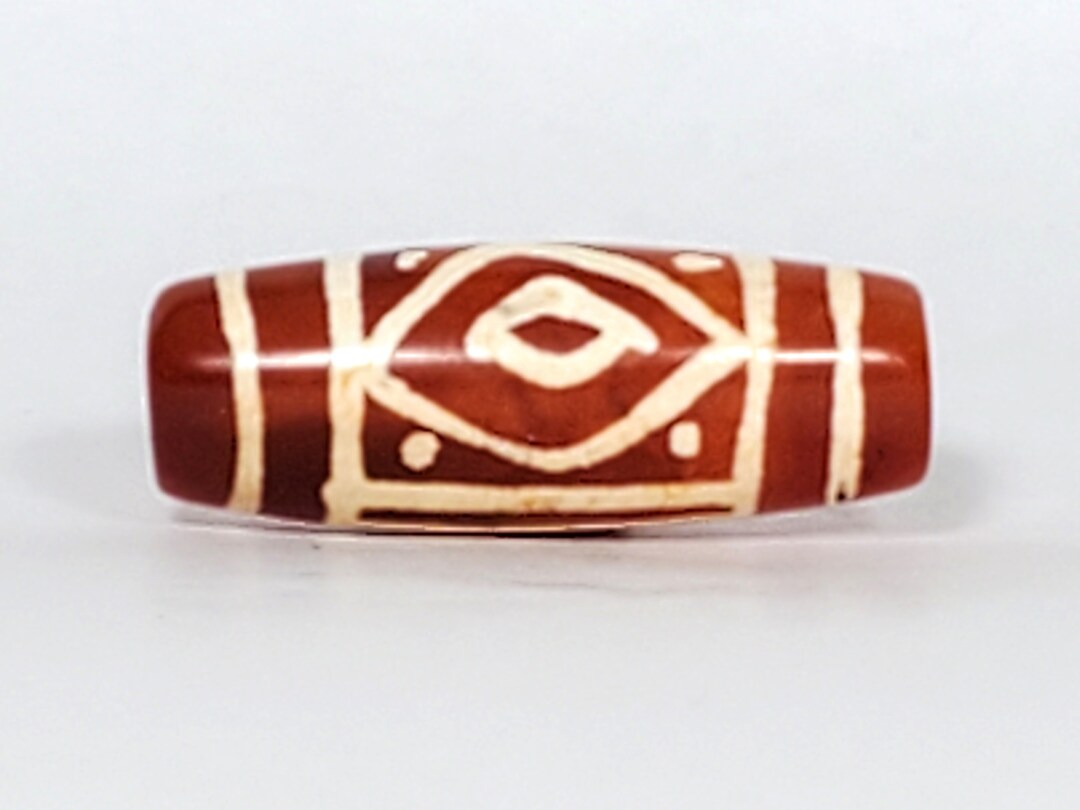 Reserved for Jeff Ancient Diamond Eye-in-eye & Star Motif Carnelian Dzi ...
