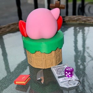 Derpy Kirby Custom Amiibo new Design With Accessory Pack - Etsy