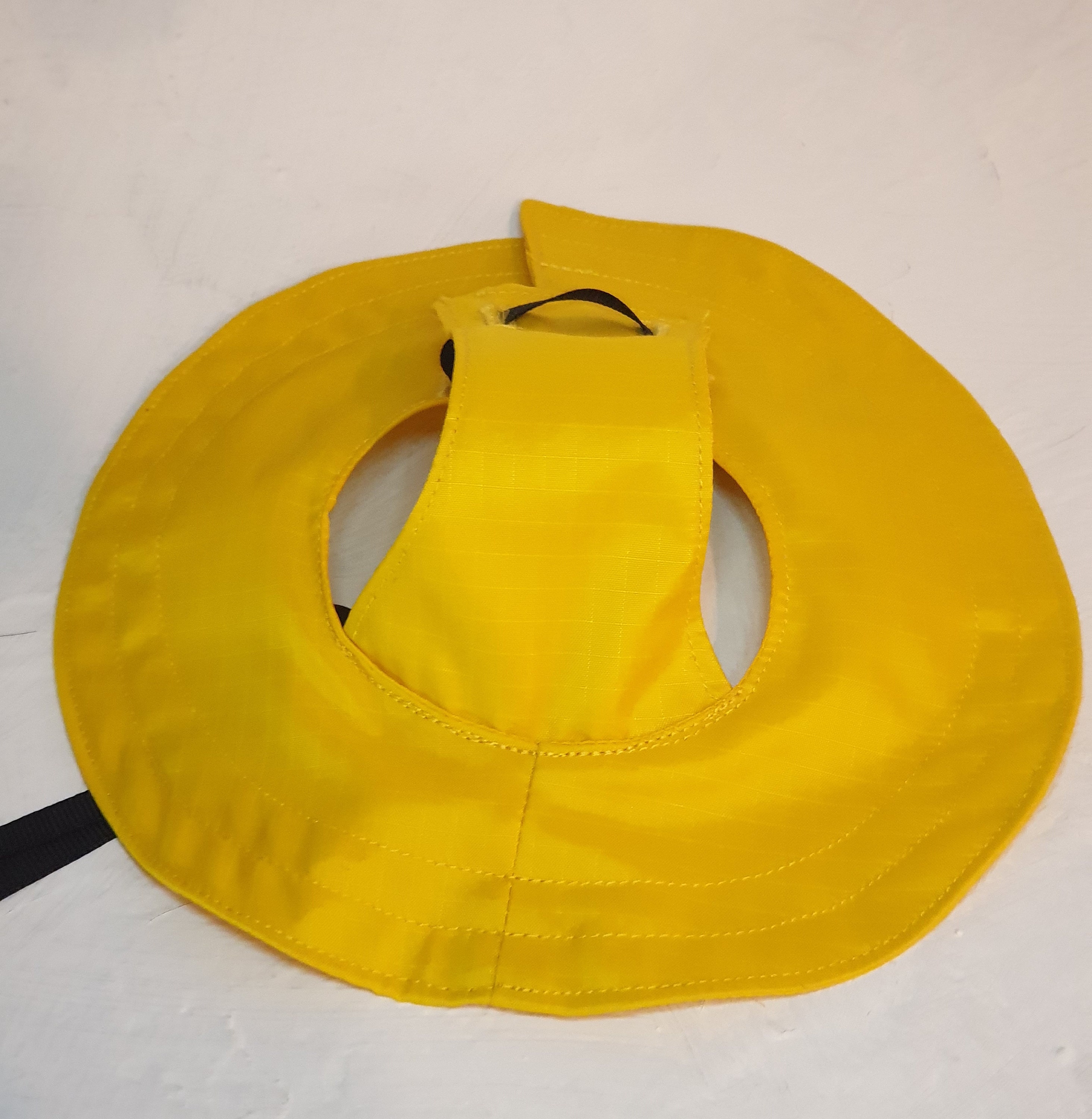 Yellow Rain Hat (photo Prop) With Slots for Ears for Chinchilla, Cat ...