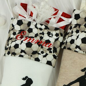 Soccer Christmas Stocking, I Love Soccer, Sports Christmas Stocking ...