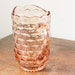 Pressed Crystal Glass Pitcher Cube Cubist Water Pitcher Ice - Etsy