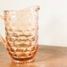 Pressed Crystal Glass Pitcher Cube Cubist Water Pitcher Ice - Etsy