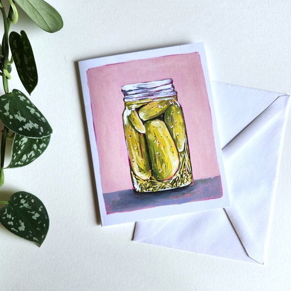 Pickle Card - Etsy