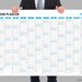 2023 Wall Planner. Printable Yearly Wall Planner Calendar Agenda for ...