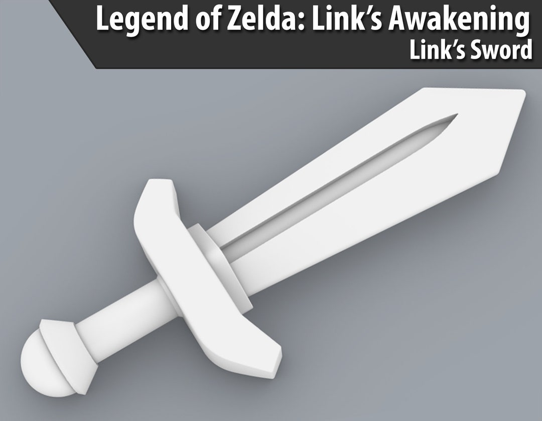 Legend of Zelda: Link's Awakening - Link's Sword - Etsy