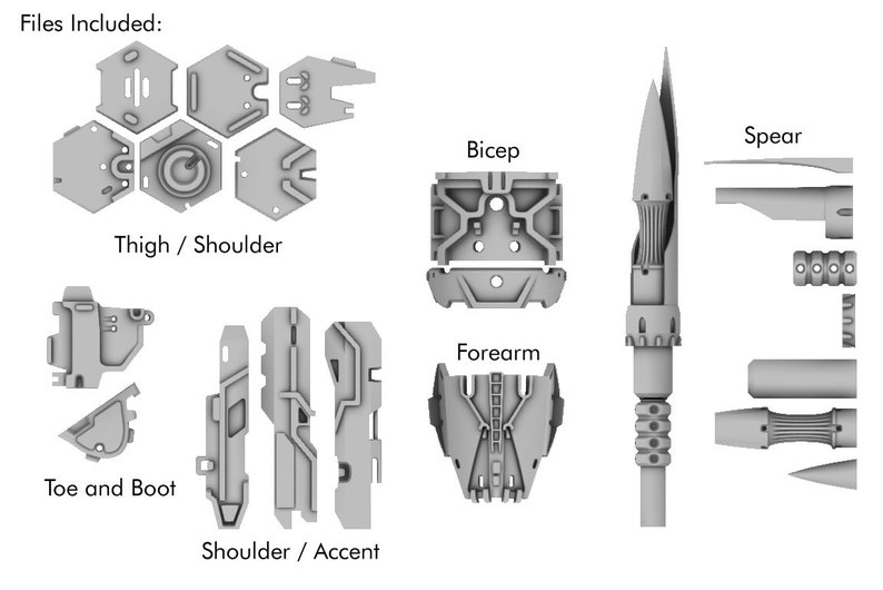 Horizon Zero Dawn: Nora Brave Armor Digital Models - Etsy UK