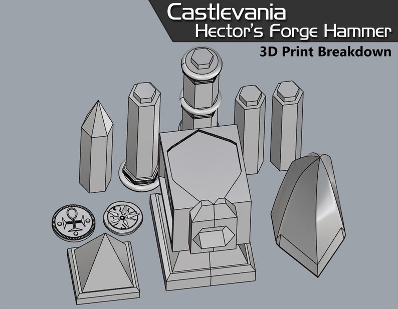 Castlevania: Hector's Forge Hammer | Etsy
