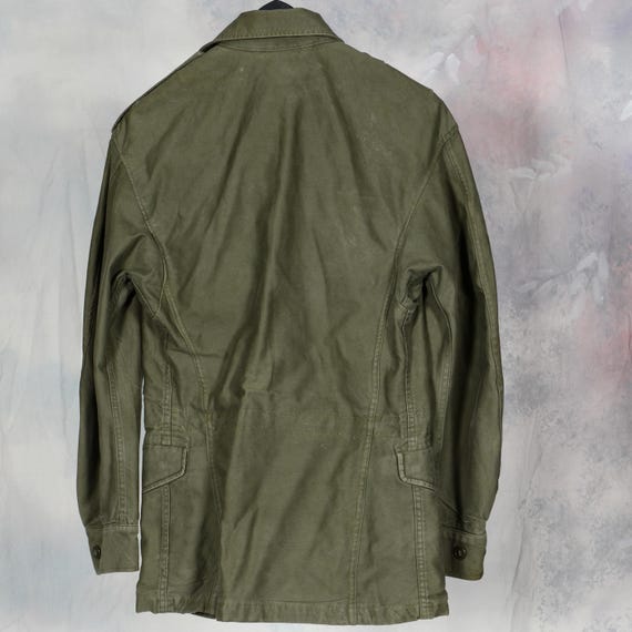 Vintage 1958 Army Military Jacket - Gem