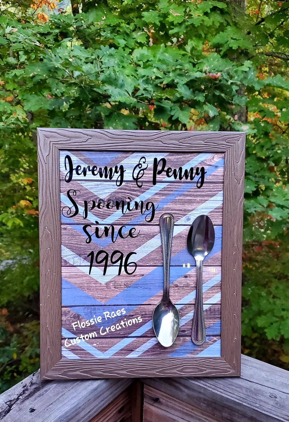 Spooning Since/forking Since Wedding Anniversary Valentines | Etsy