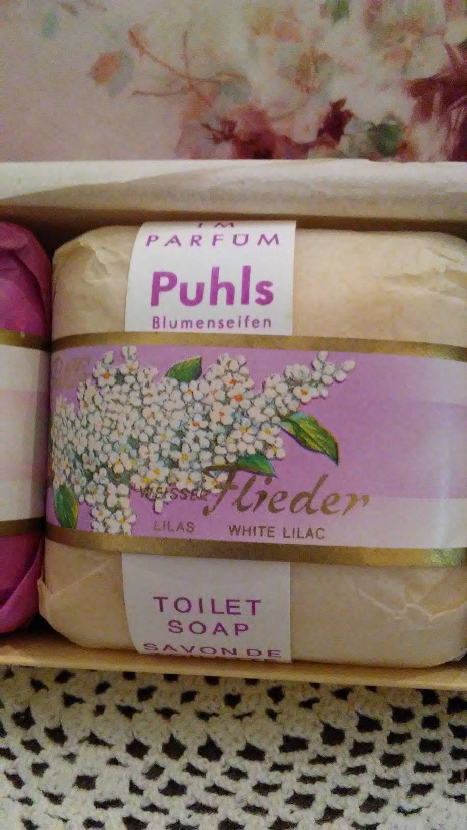 Vintage Puhl's German Fragrance Soaps - Etsy