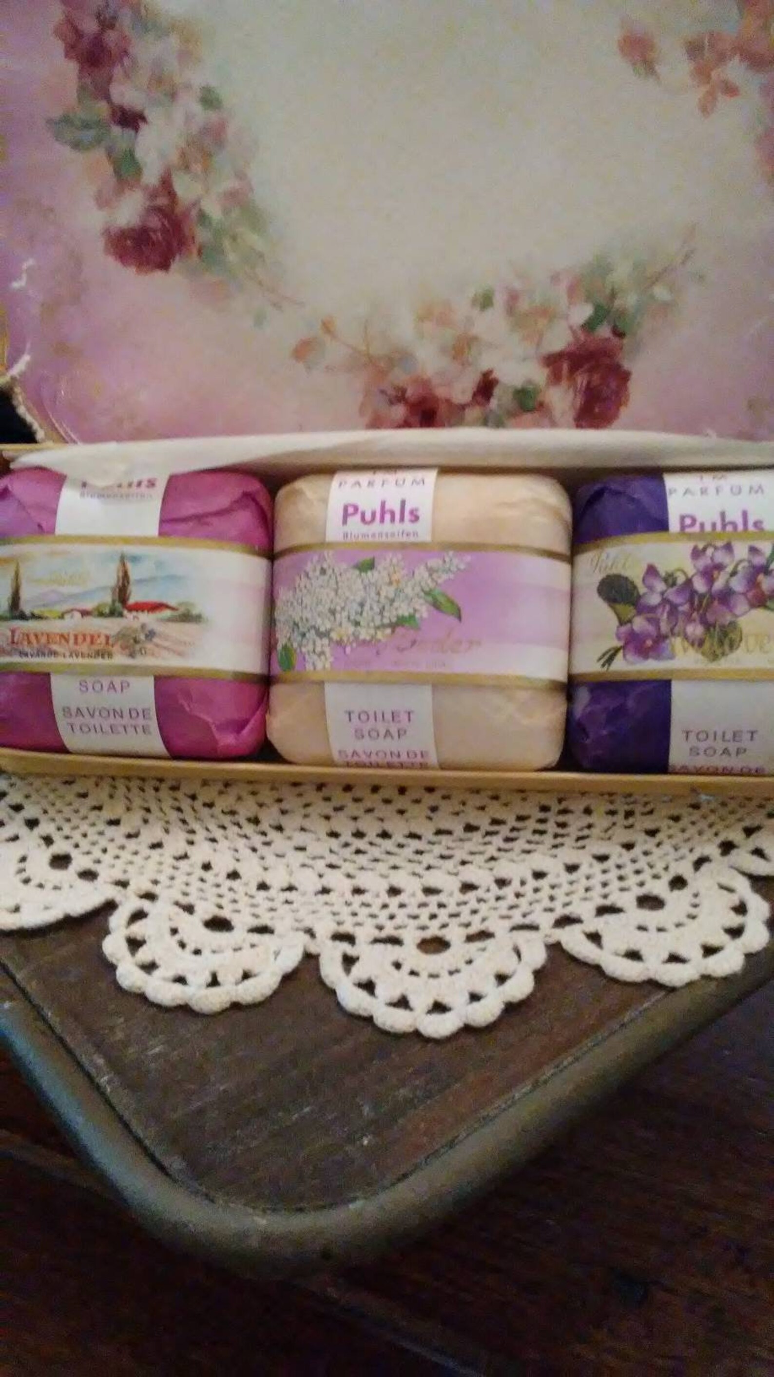 Vintage Puhl's German Fragrance Soaps - Etsy