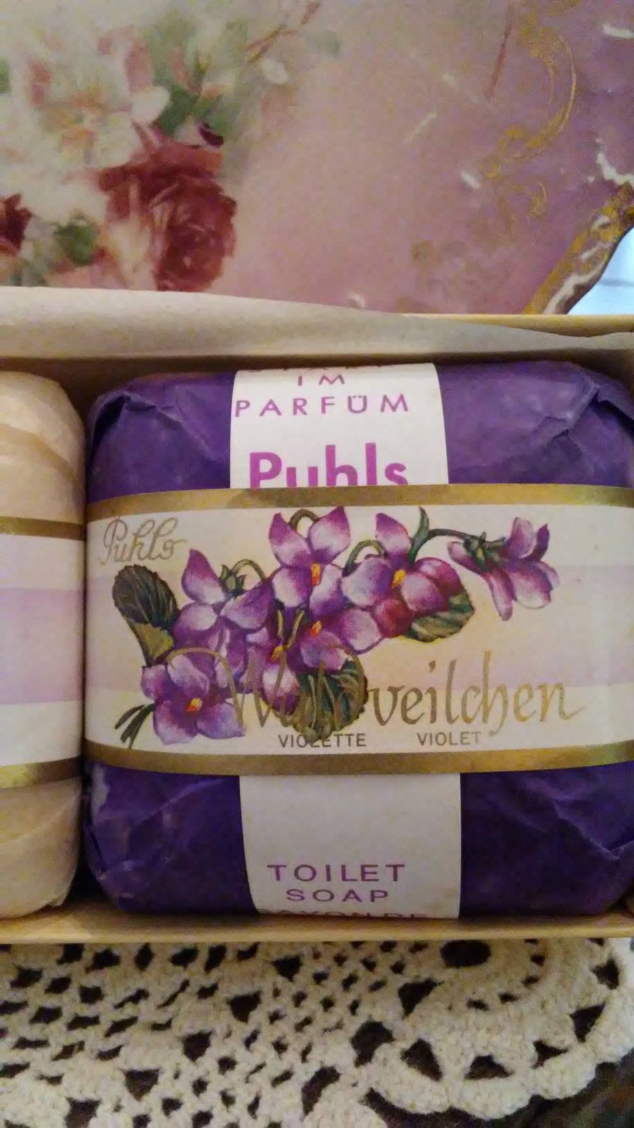 Vintage Puhl's German Fragrance Soaps - Etsy