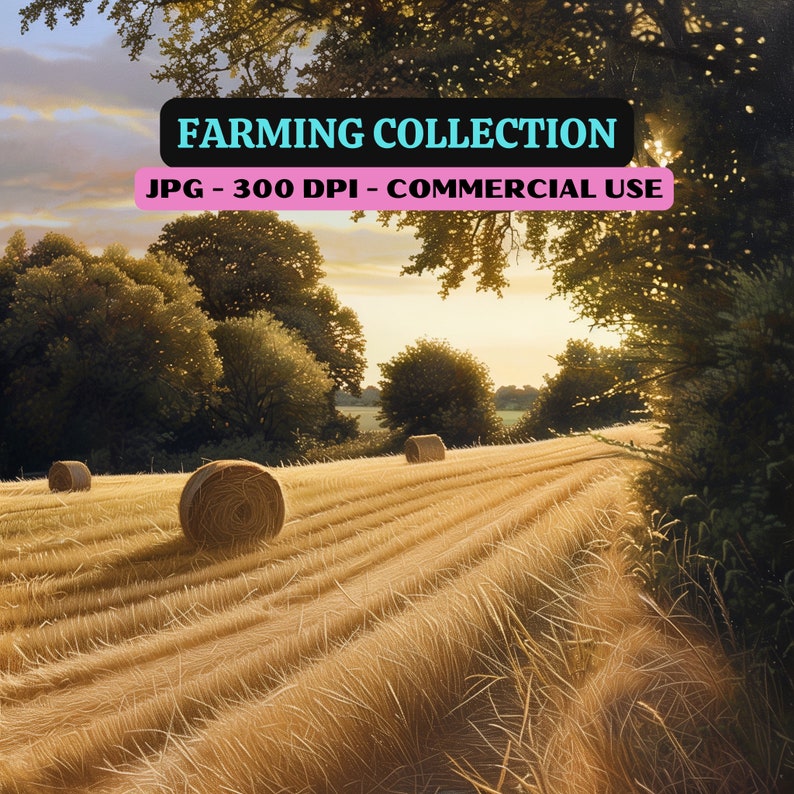 10 JPG - Farming Digital Art - Digital Download - Design - Digital ...