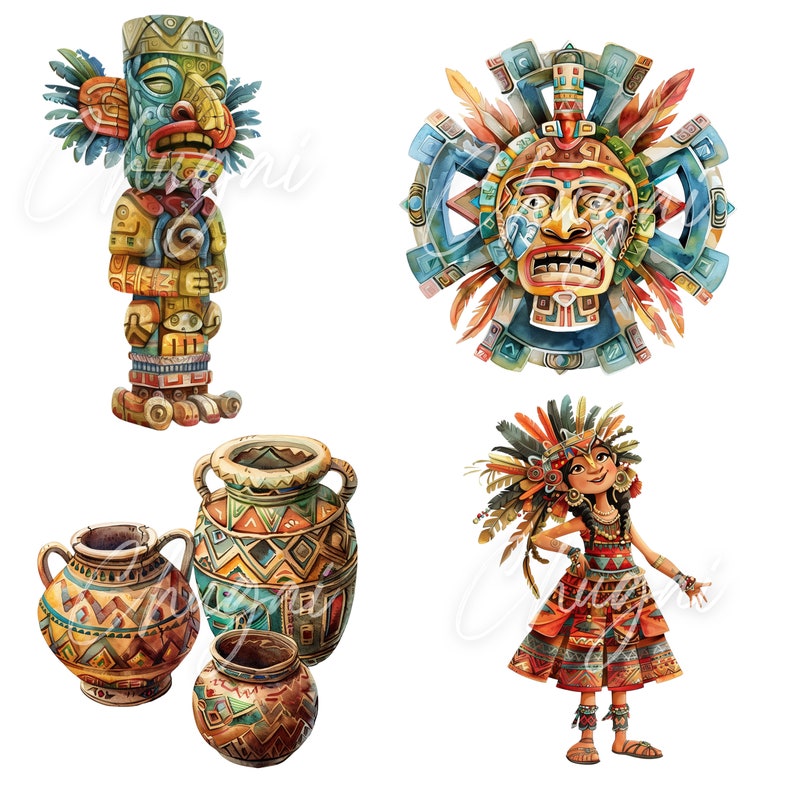 13 PNG Ancient Civilization Clipart Digital Download Crafting Design ...