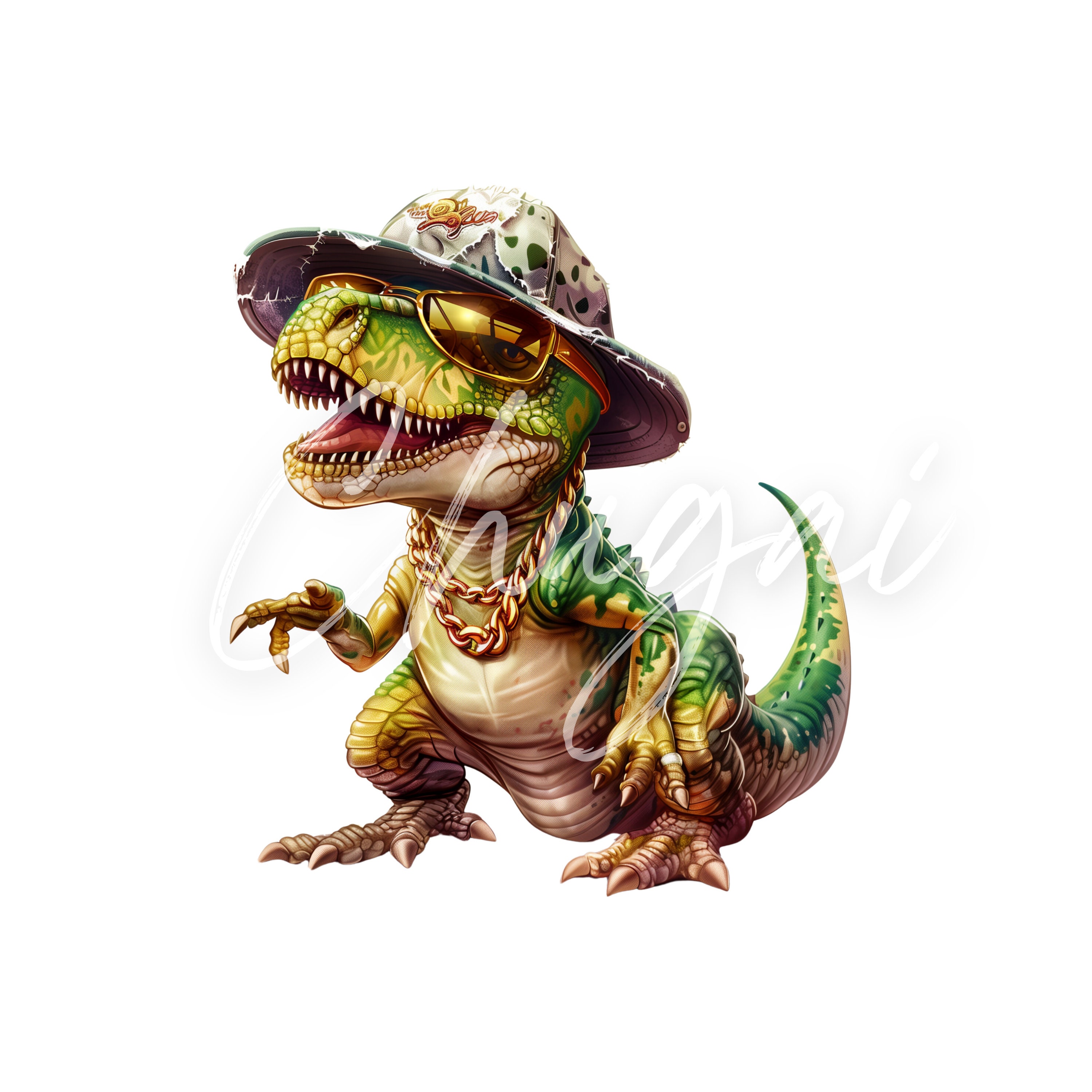 8 PNG Bling Dinosaurs Transparent Digital Download Design Digital Craft ...