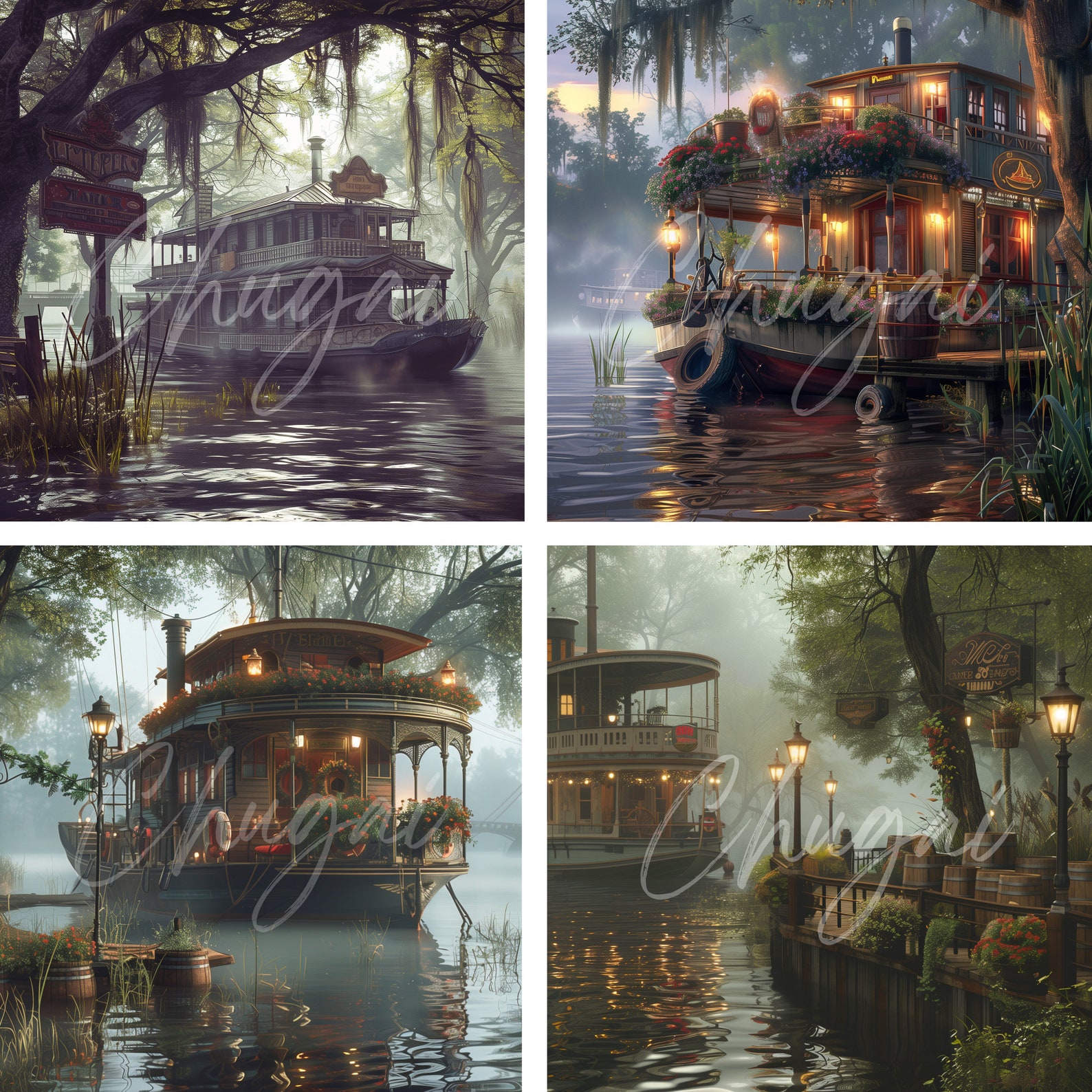 12 JPG - Grand Riverboats Digital Art - Square Files - Digital Download - Design - Digital Craft ...
