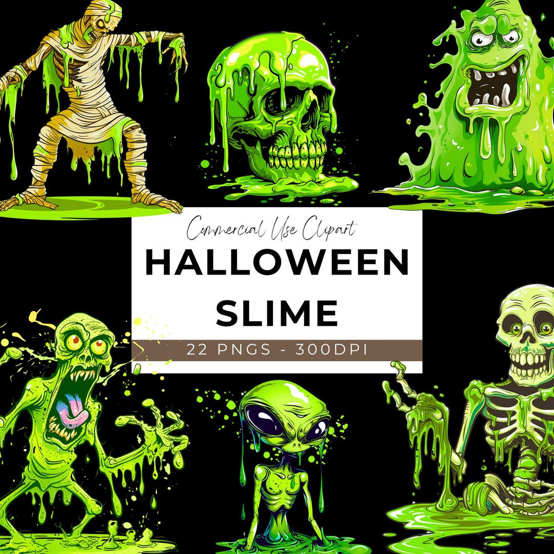 90s Halloween Clipart - 22 Transparent PNG - Halloween Bundle ...