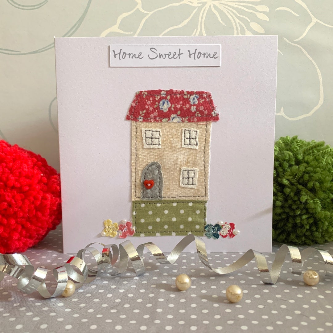 Handmade New Home Card - Etsy UK