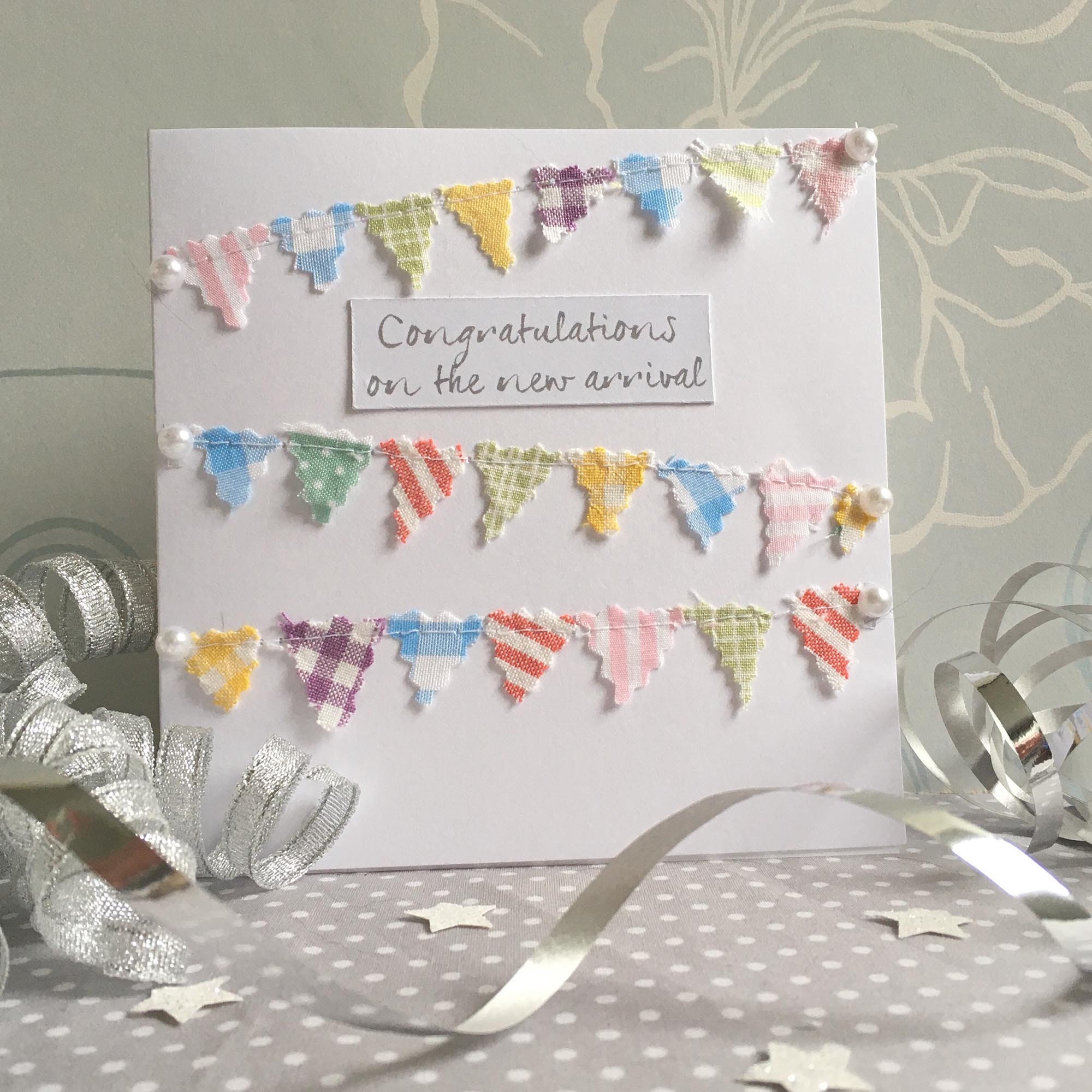 Handmade New Arrival Baby Card - Etsy UK