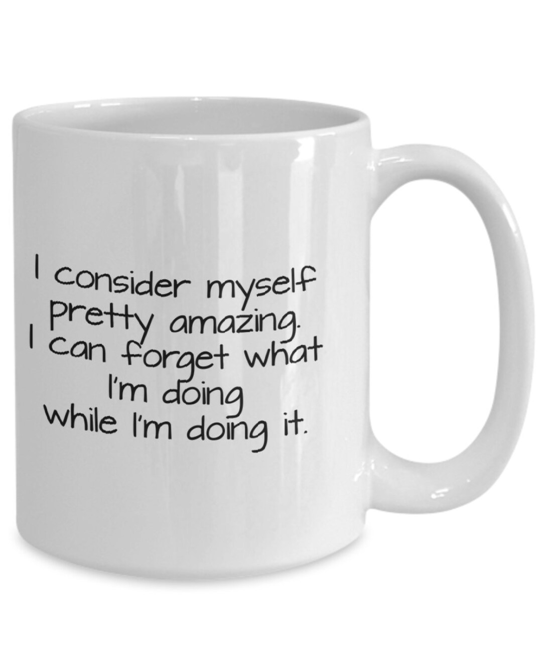 I Amaze Myself Coffee Mug, Magic Memory Gift, Forgetful Friend Gift ...