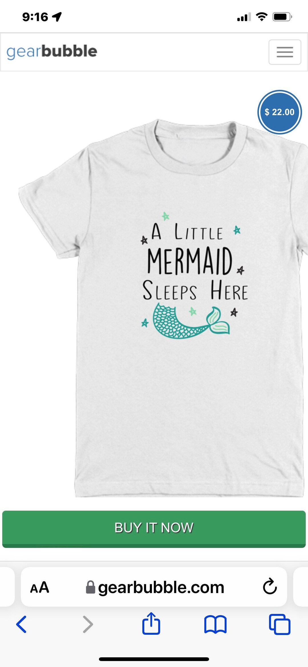 A Little Mermaid Tee, Girls Mermaid Tee, White Tee With Mermaid ...