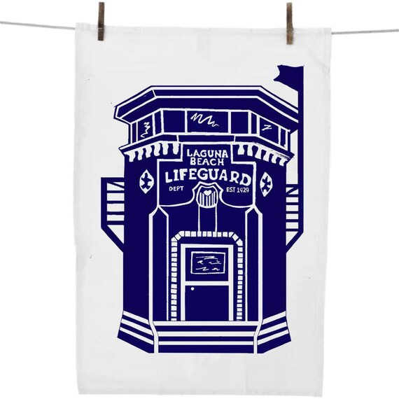 Laguna Beach Lifeguard Tower Main Beach Laguna CA Iconic - Etsy