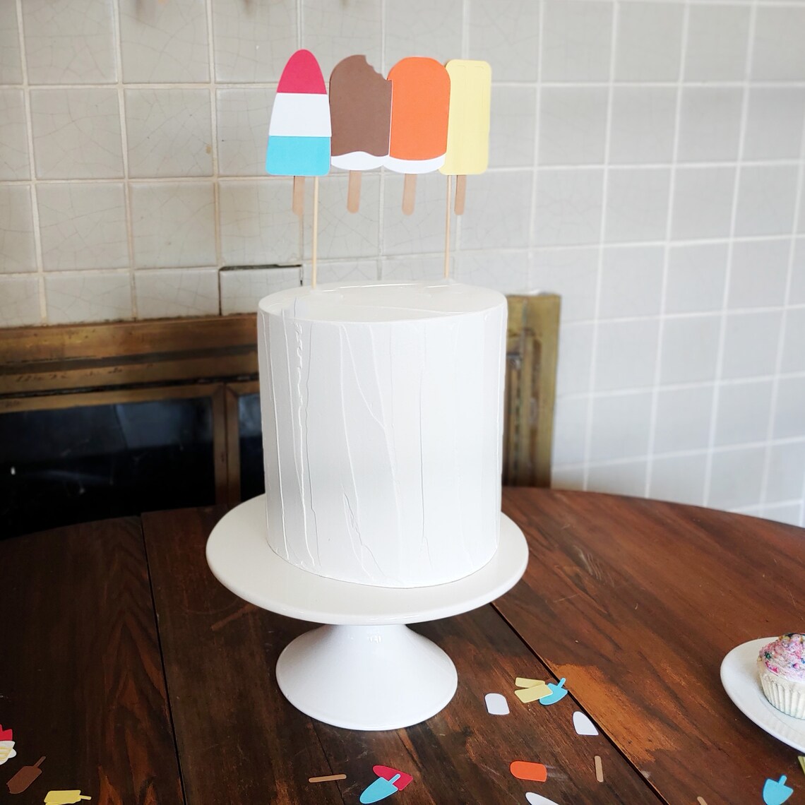 Popsicle Cake Topper - Etsy