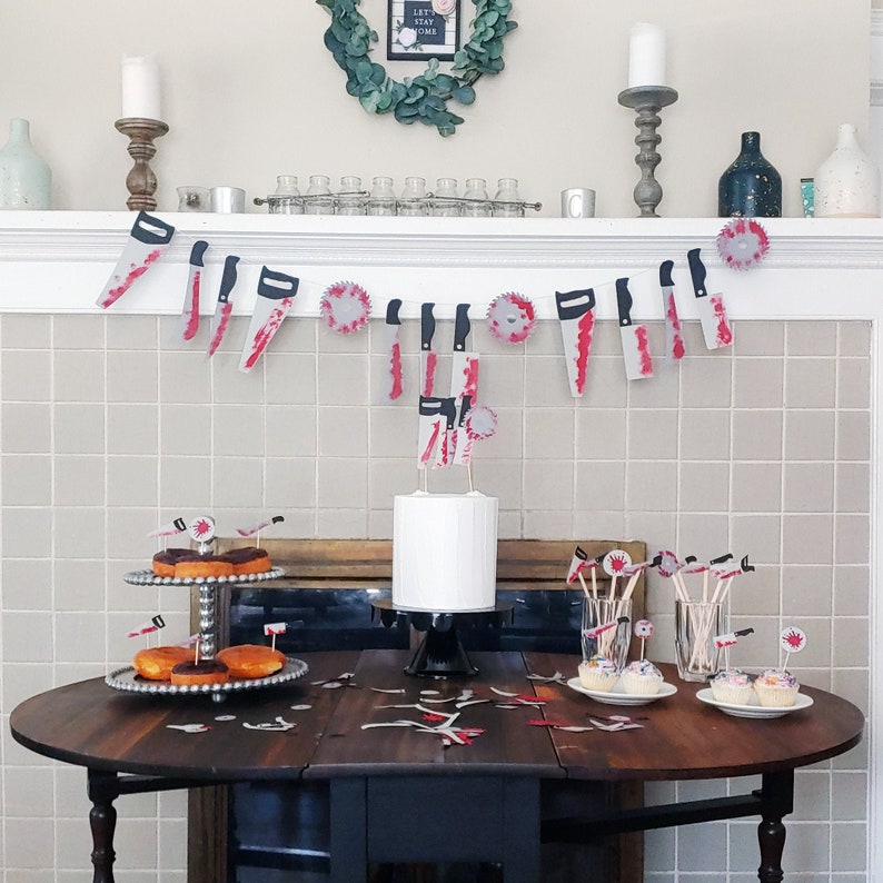 Slasher Flick Party Kit | Etsy