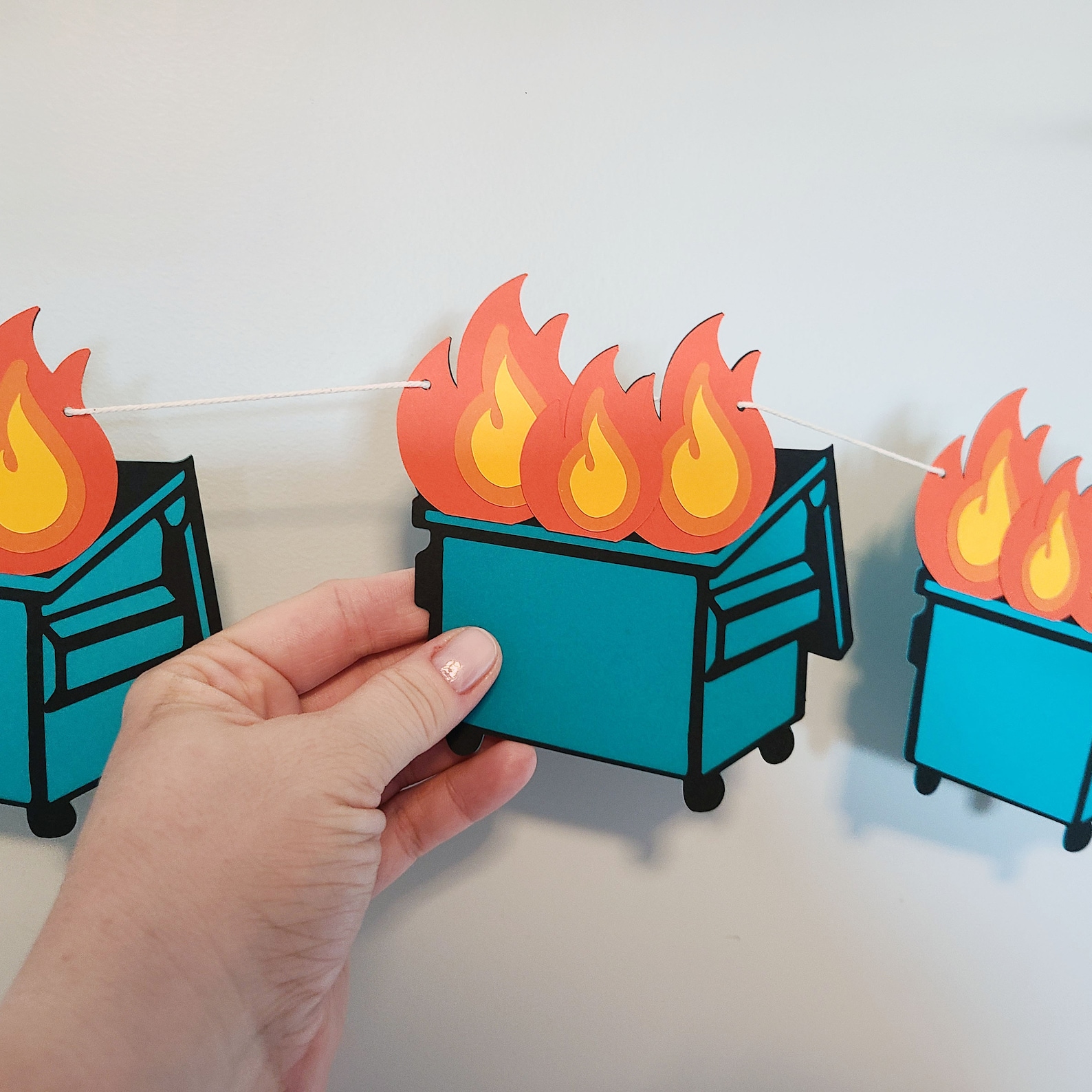 Dumpster Fire Party Kit - Etsy