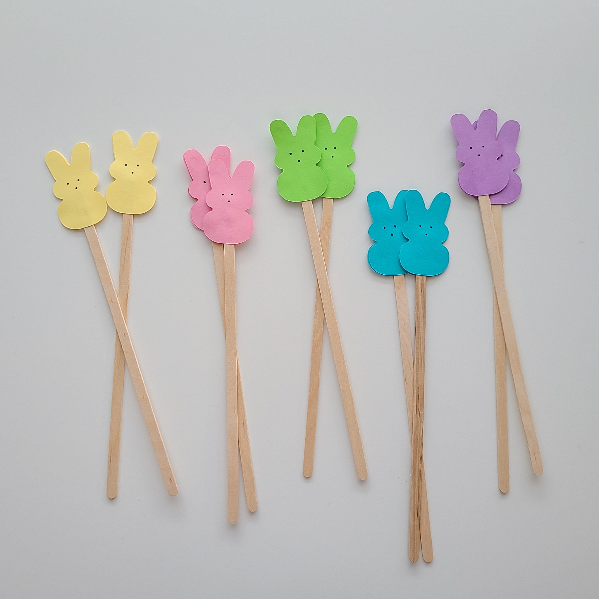 Peeps Bunny Drink Stirrers - Etsy