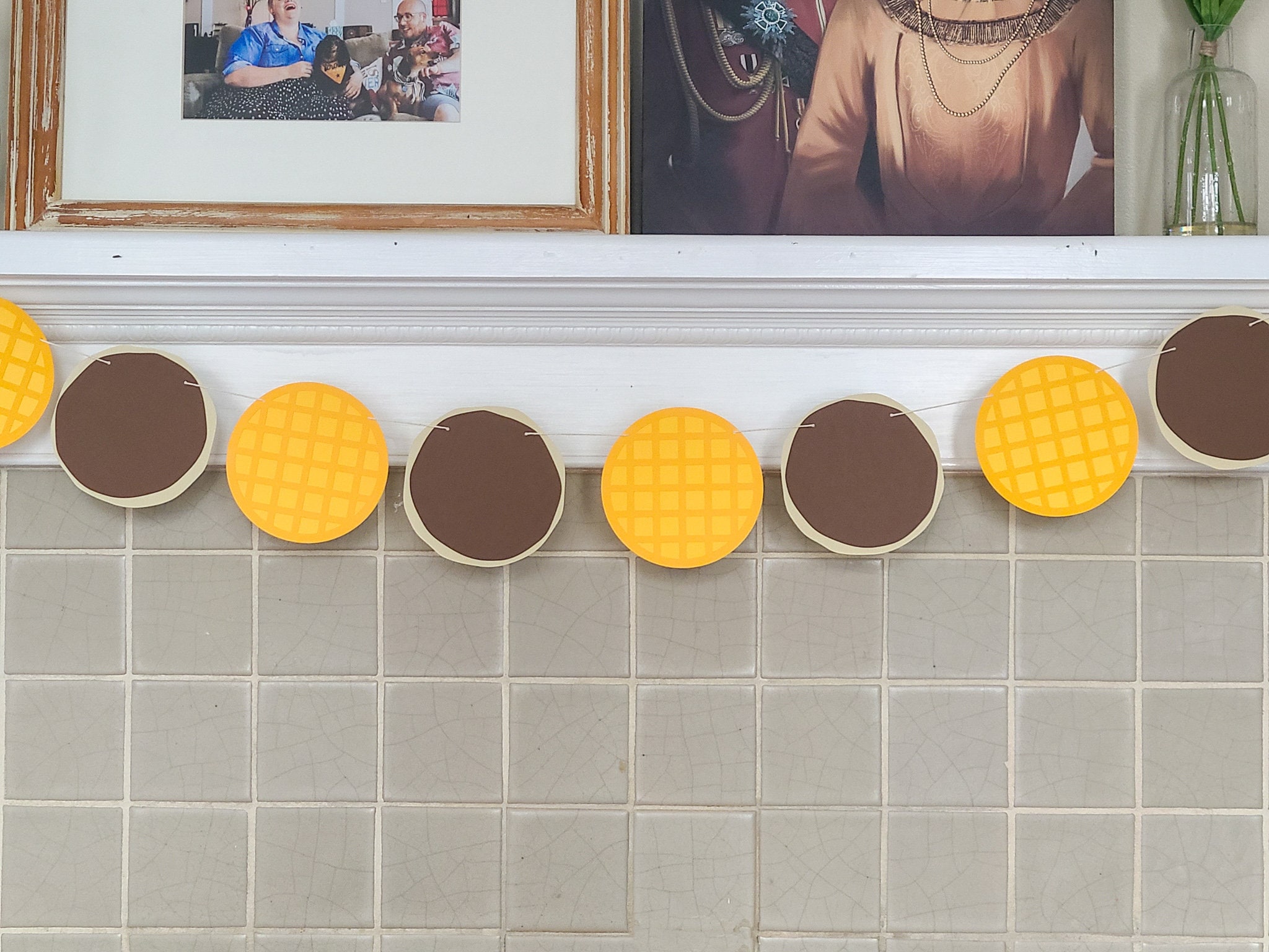 Pancake & Waffle Garland - Etsy