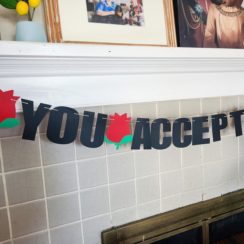 Will You Accept This Rose Garland - Etsy