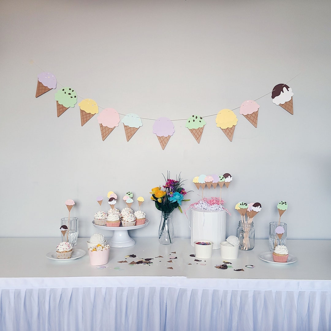 Ice Cream Cone Party Kit - Etsy