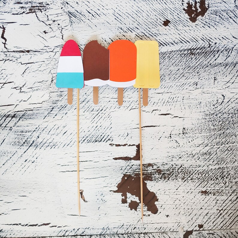Popsicle Cake Topper - Etsy