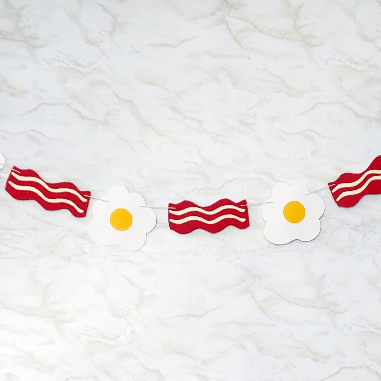 Breakfast Party Garland Brunch Party Garland | Etsy