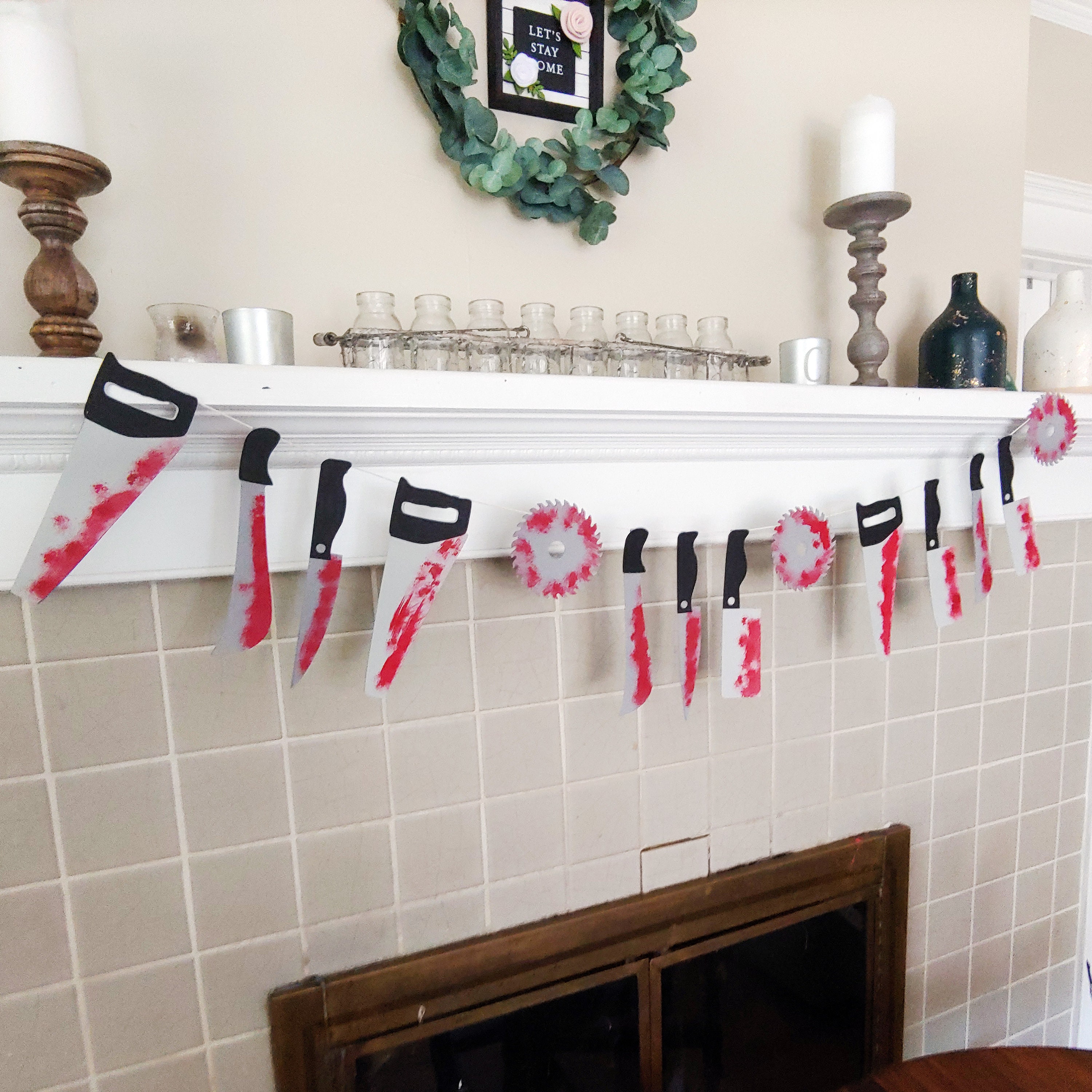 Slasher Flick Garland | Etsy