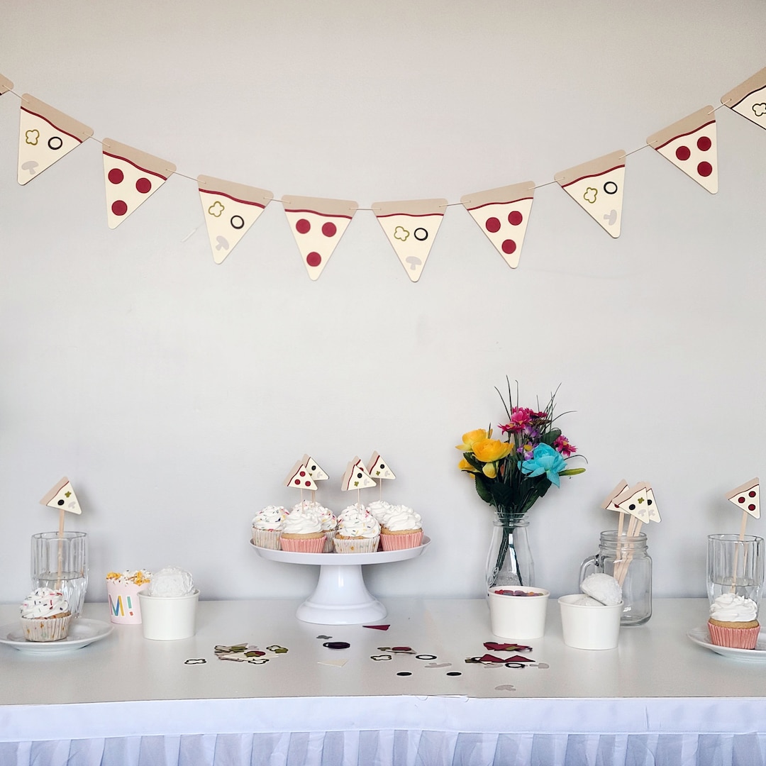 Pizza Party Kit | Pepperoni Pizza Party Kit | Veggie Pizza Party Kit - Etsy