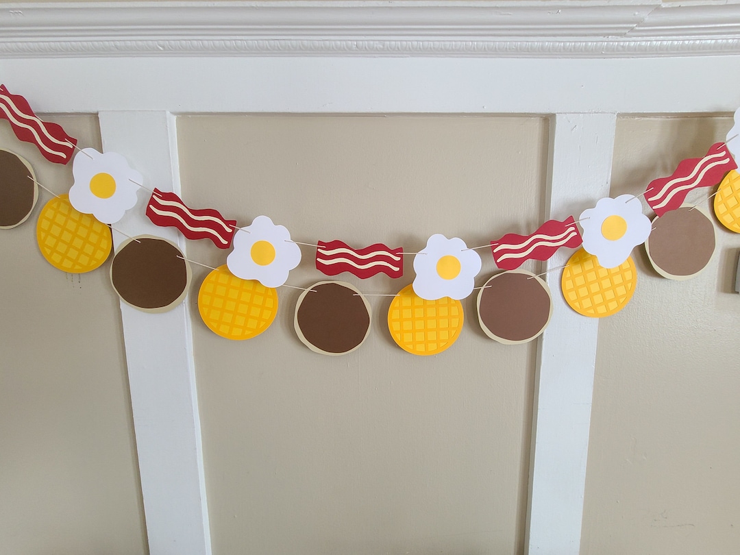 Breakfast Party Garland | Brunch Party Garland - Etsy