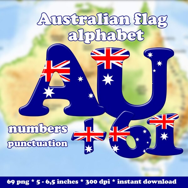 Australian Flag - Etsy