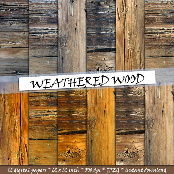 Wood Digital Paper - Etsy