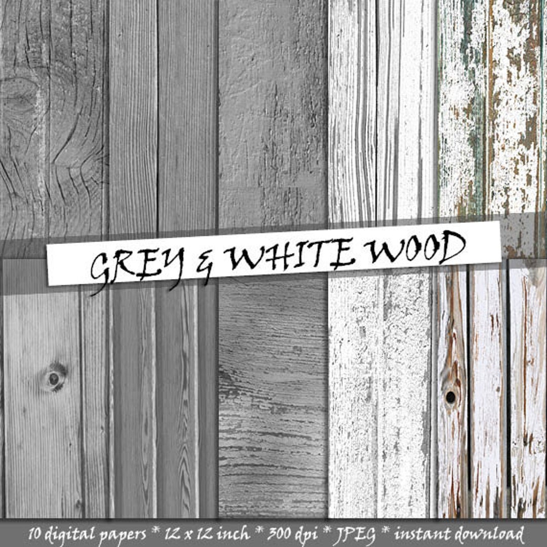 Wood Digital Paper: Scrapbook Paper, Wood Texture, Distressed Wood ...