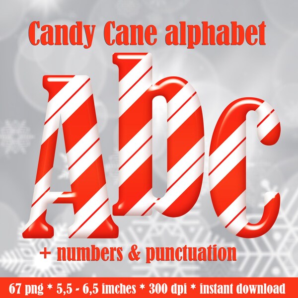 Candy Font - Etsy