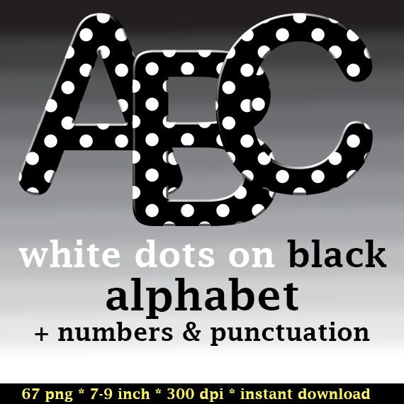 Black And White Punctuation Marks Clip Art