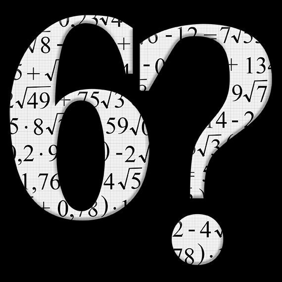 Math Alphabet Clipart School Font With Equations Pattern | Etsy